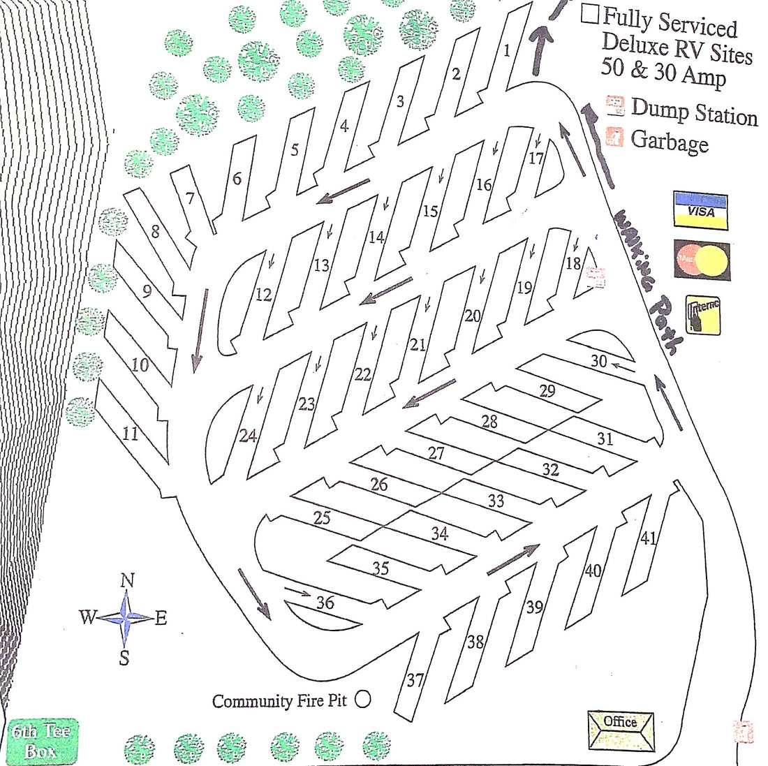 Park Map – Ross Creek Rv Park